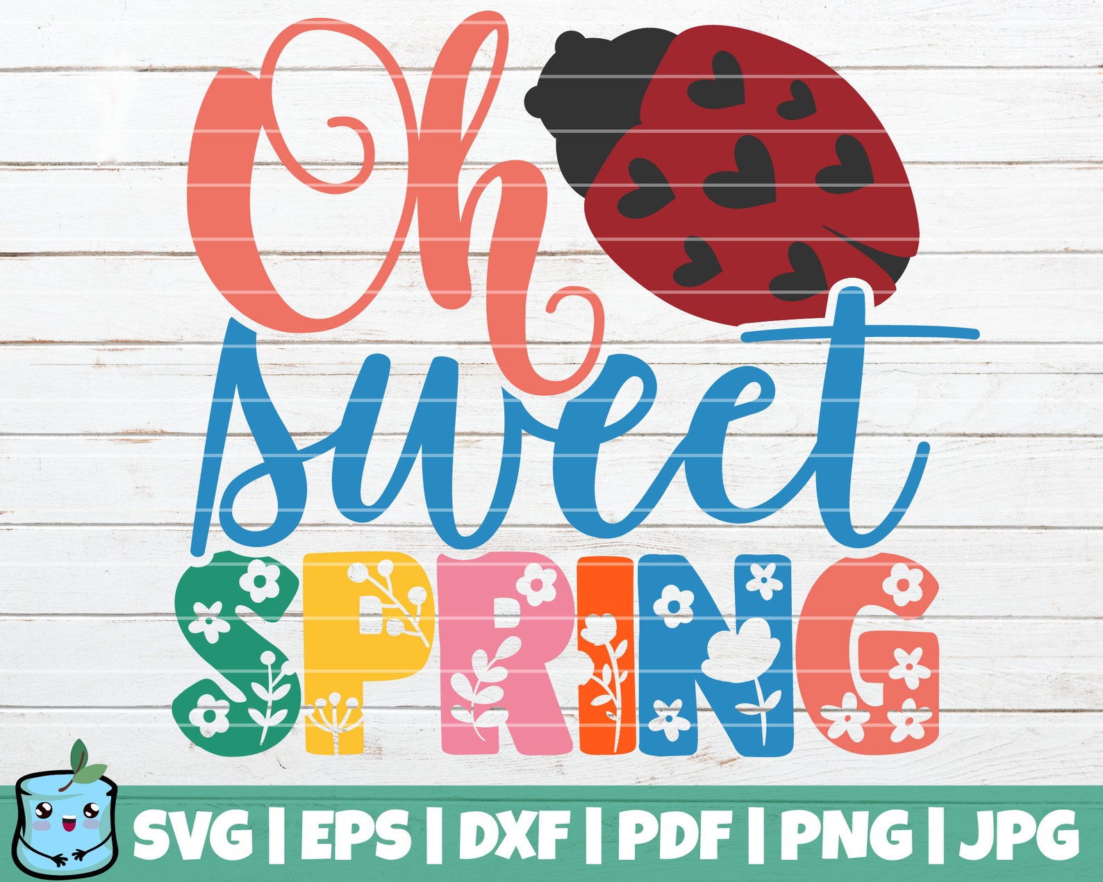 Spring SVG Bundle Spring Flowers SVG Cut Files Commercial - Etsy