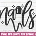 Nail Tech SVG Bundle Nail Artist SVG Cut Files Commercial Use Instant ...