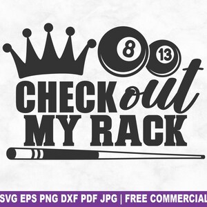 Check Out My Rack SVG Cut File Billiard Commercial Use Instant Download ...