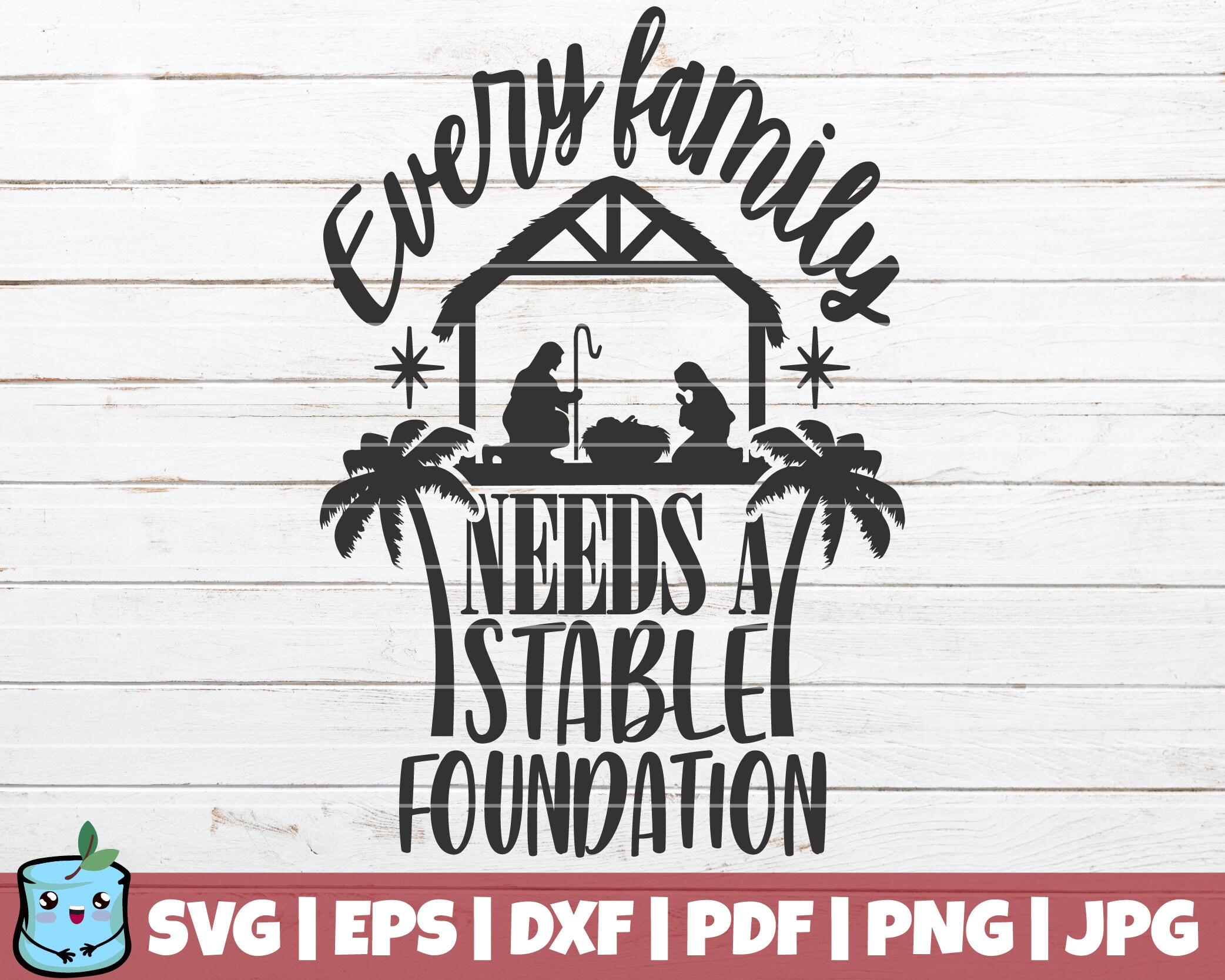 Every Family Needs A Stable Foundation SVG Cut File | Etsy
