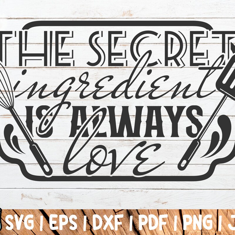 Ingredient Svg - Etsy