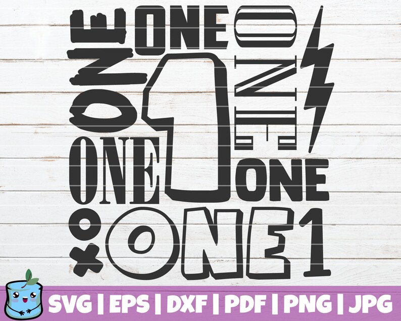 Number One SVG Cut File Commercial Use Instant Download - Etsy