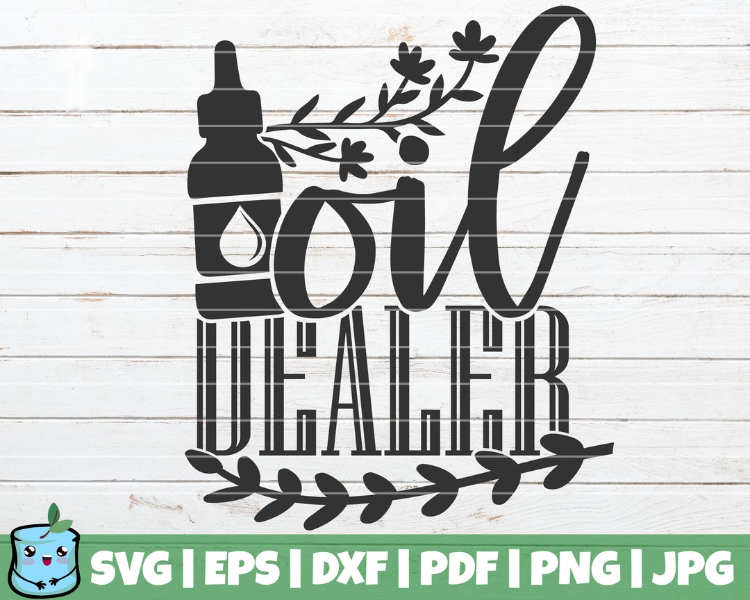 Oil Dealer SVG Cut File Commercial Use Instant Download - Etsy