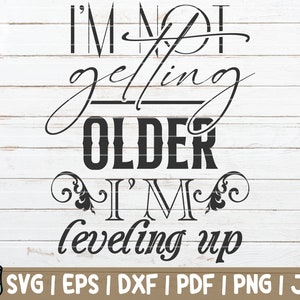 Getting Older SVG Bundle Grandpa SVG Cut File Instant Download Getting ...