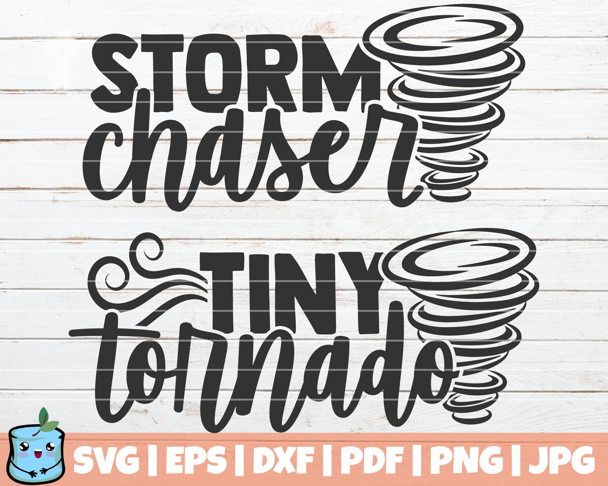 Storm Chaser / Tiny Tornado SVG Cut File Commercial Use | Etsy Ireland