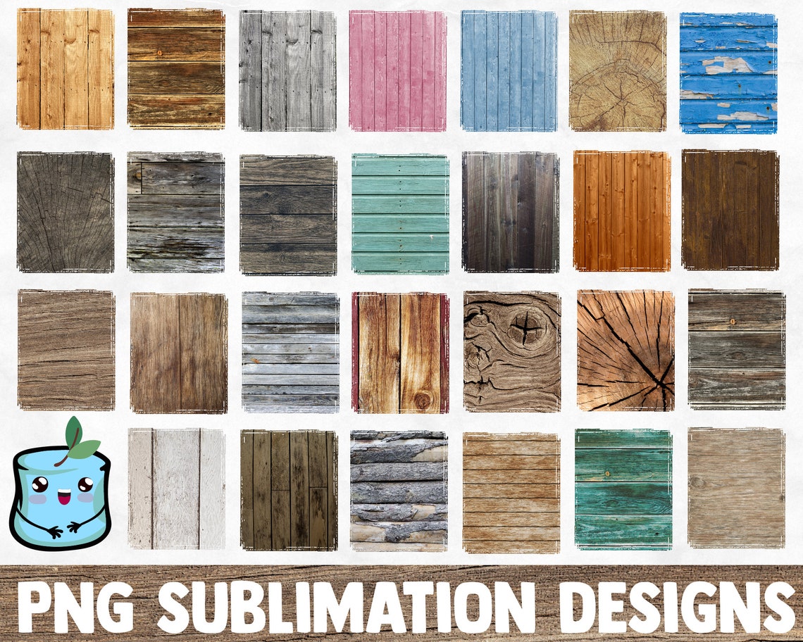 Rustic Wooden Backgrounds Sublimation Bundle Rustic Frames - Etsy