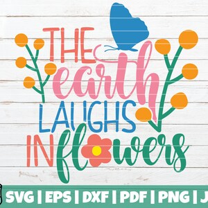 Spring SVG Bundle Spring Flowers SVG Cut Files Commercial Use Printable ...