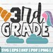 3rd Grade SVG Bundle | Third Grade Shirt Print SVG Cut Files ...