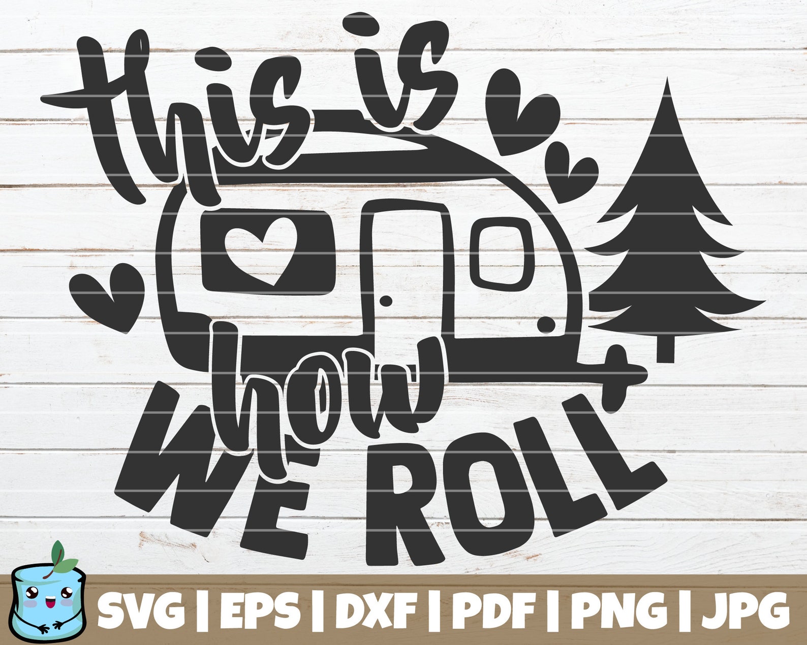 This is How We Roll SVG Cut File Commercial Use Instant - Etsy