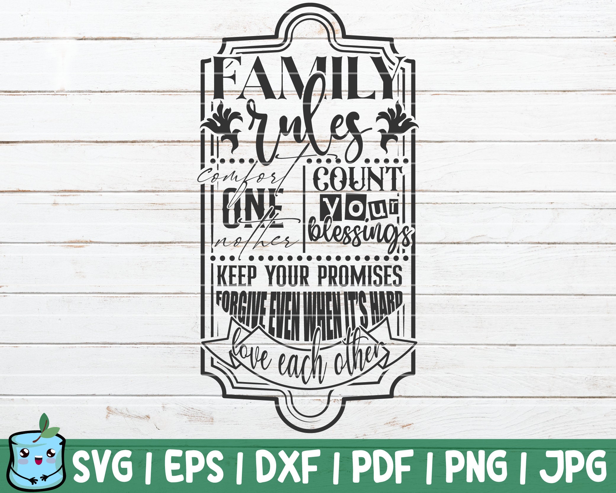 House Rules SVG Bundle Family Rules SVG Cut Files - Etsy Australia