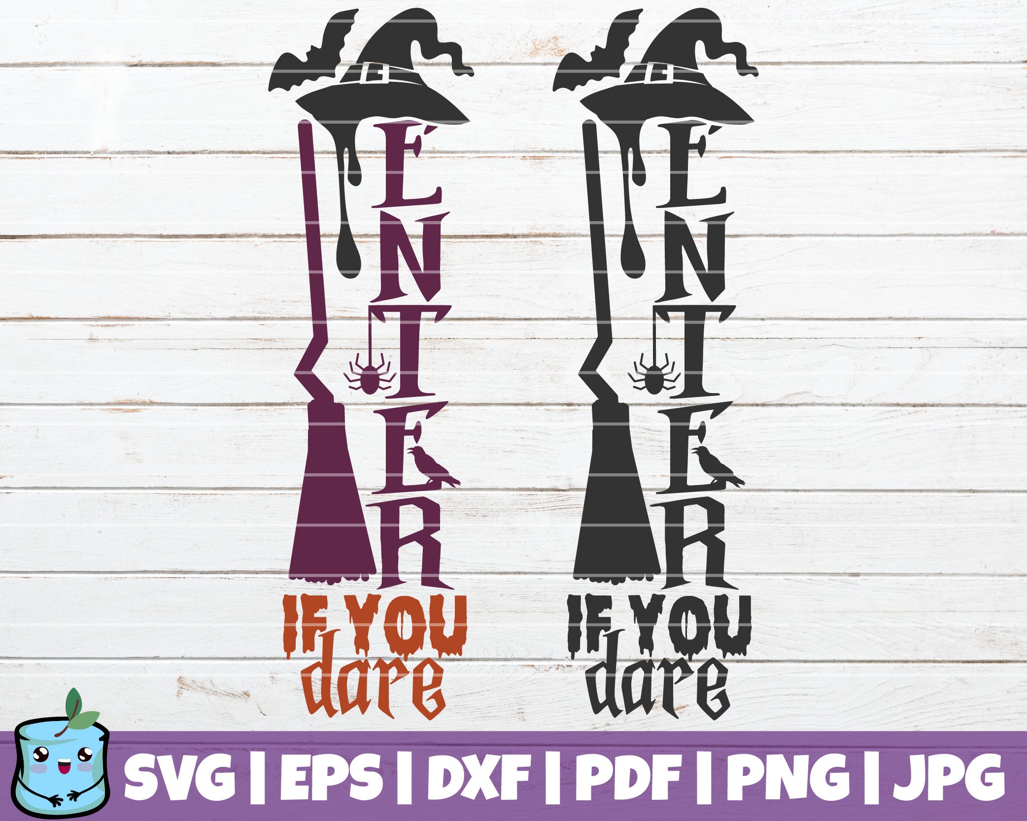 Enter If You Dare Svg Cut File Commercial Use Instant Etsy