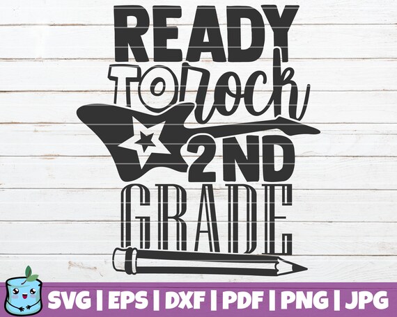 Second Grade Rocks Clip Art