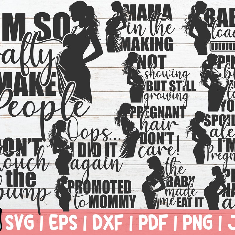 Pregnancy Svg - Etsy