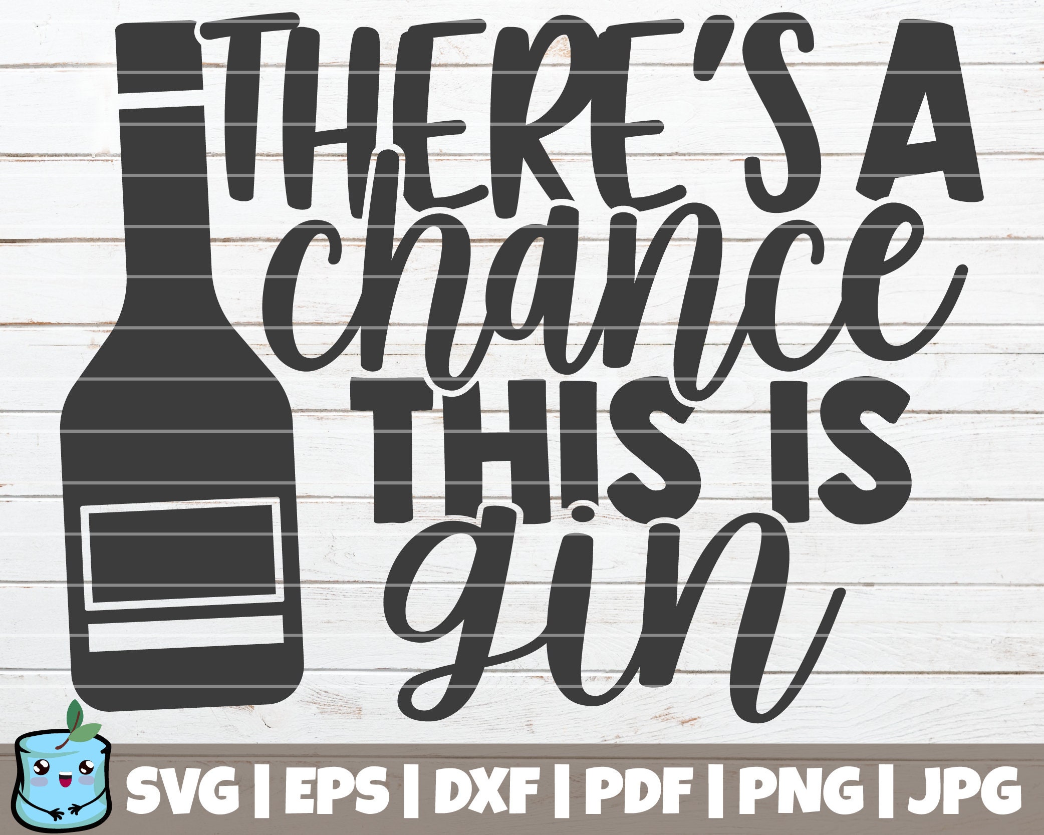 Digital Art & Collectibles Drawing & Illustration Alcohol Sayings Gin ...