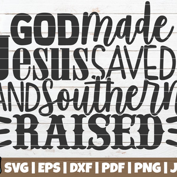 Southern Raised Svg - Etsy