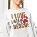 I Love My Rescue SVG Cut File | Instant Download | Commercial Use | Cat ...