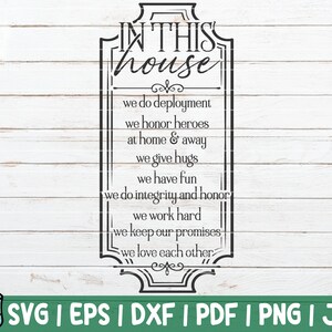 House Rules SVG Bundle | Family Rules SVG Cut Files | Commercial Use ...
