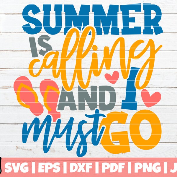 The Beach is Calling and I Must Go Svg - Etsy