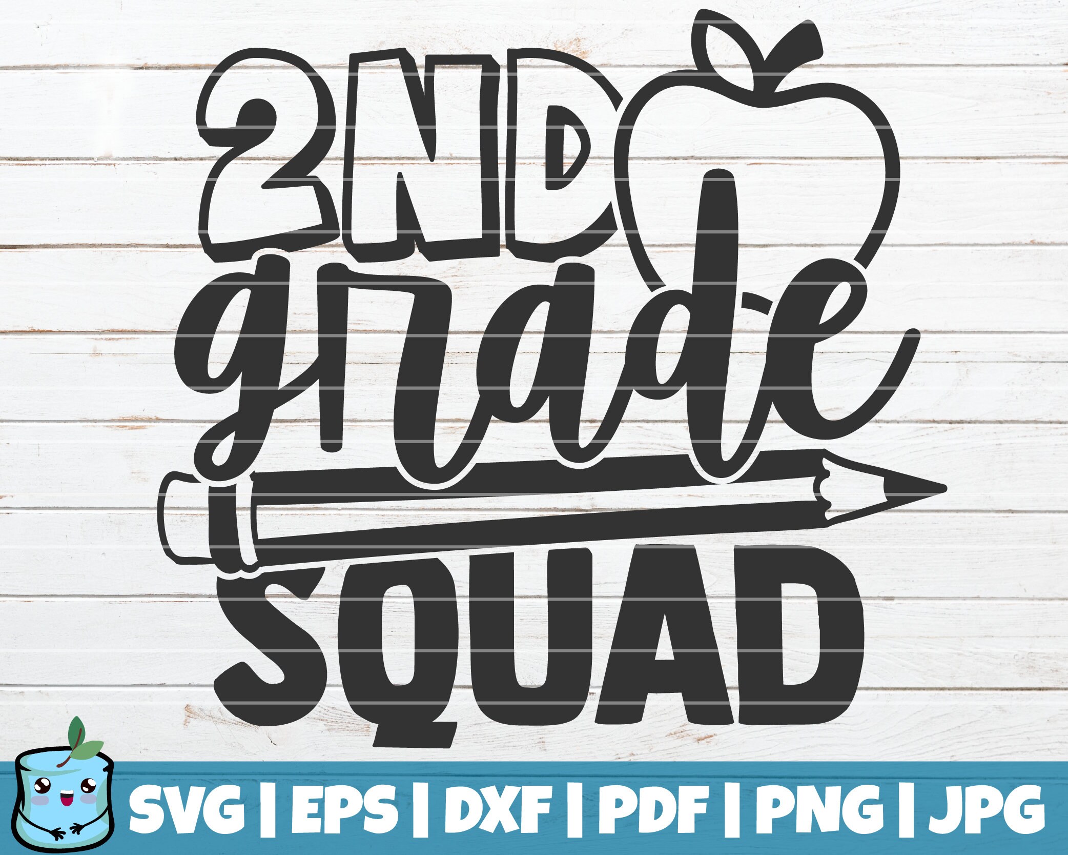 School Squad SVG Bundle Back to School SVG Cut Files - Etsy