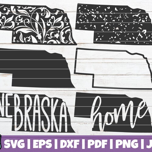 Nebraska State SVG / Cut File / Cricut / Clip Art / Commercial - Etsy
