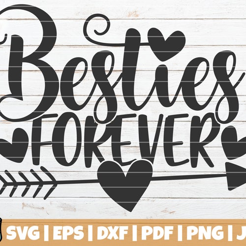Best Friends Infinity Symbol SVG / Cut File / Cricut / - Etsy