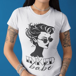 Tattoo Girl SVG Bundle | SVG Cut Files | Instant Download | Commercial ...