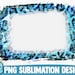 Bleached Sublimation Frames Bundle | Distressed Frames PNG Print ...