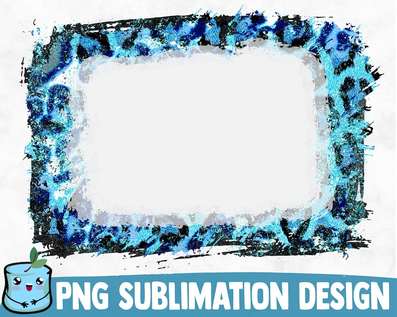Bleached Sublimation Frames Bundle | Distressed Frames PNG Print ...