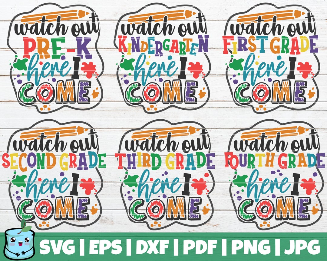 Watch Out SVG Bundle SVG Cut Files Commercial Use Instant Download ...