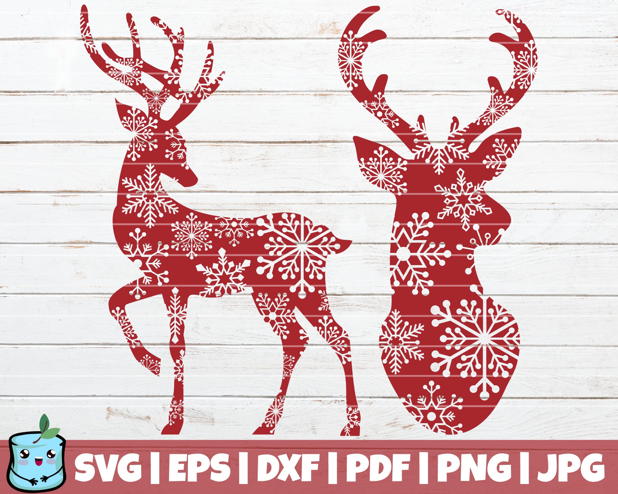 Christmas SVG Bundle SVG Cut Files Instant Download - Etsy