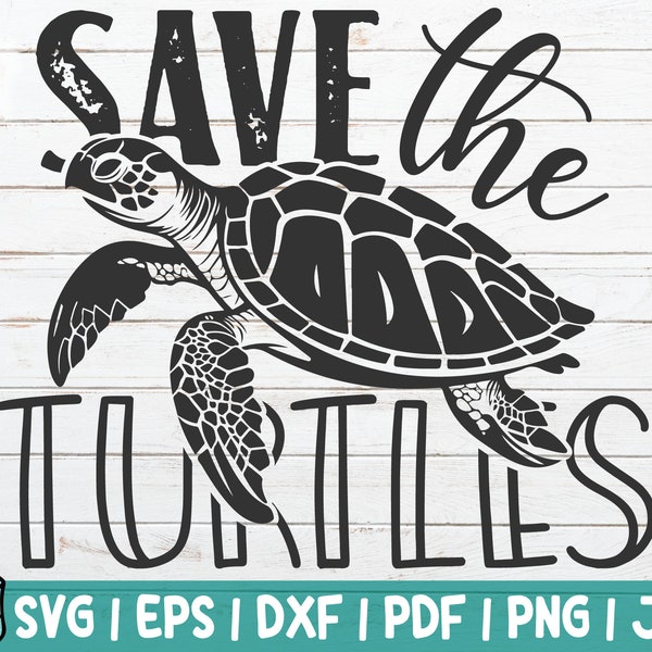 Save the Ocean Svg - Etsy