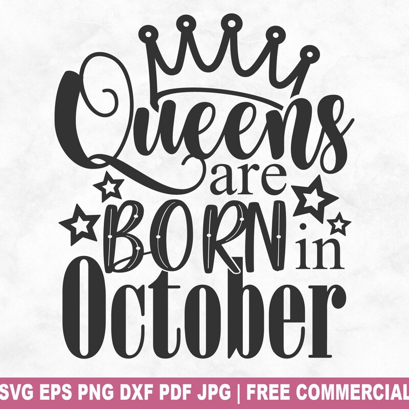October Birthday Clip Art - Etsy