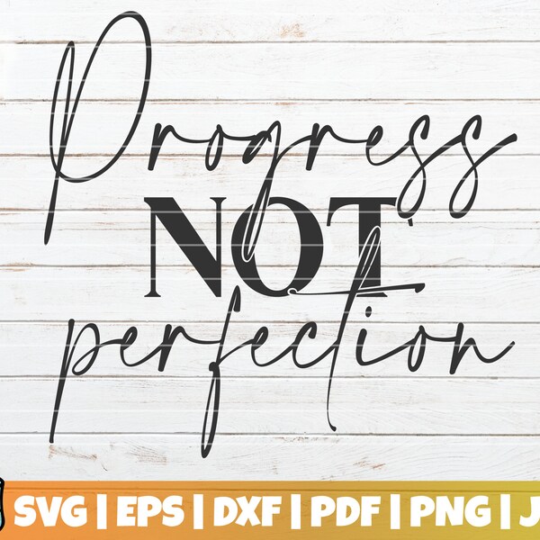 Progress Perfection - Etsy