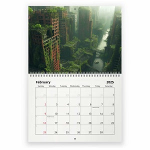Post Apocalyptic 2025 Wall Calendar ID:W25062 - Etsy
