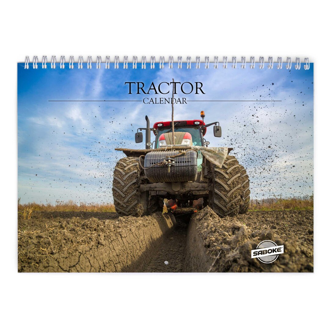 Tractor 2026 Wall Calendar ID:W26125 - Etsy