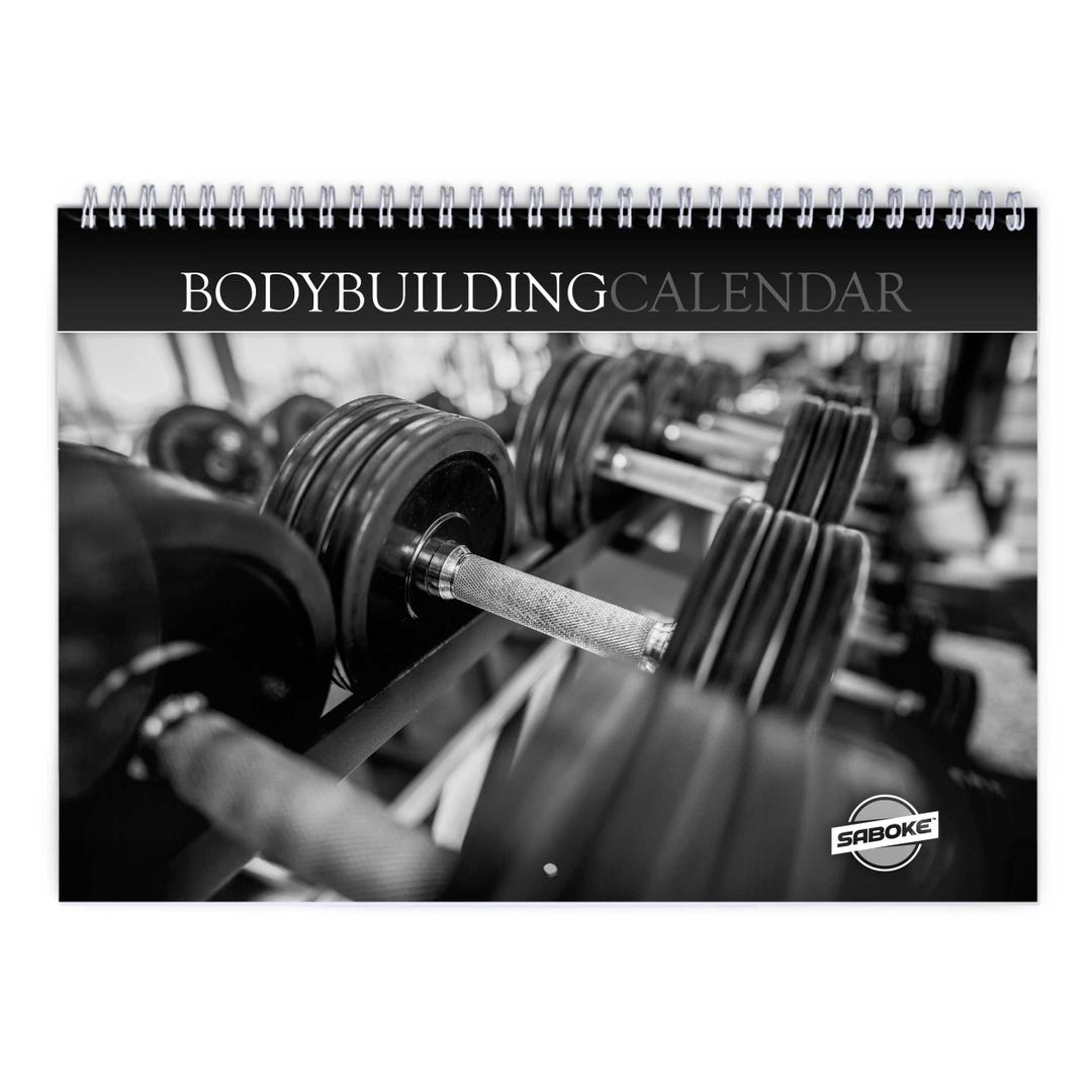 Bodybuilding 2026 Wall Calendar ID:W26046 - Etsy