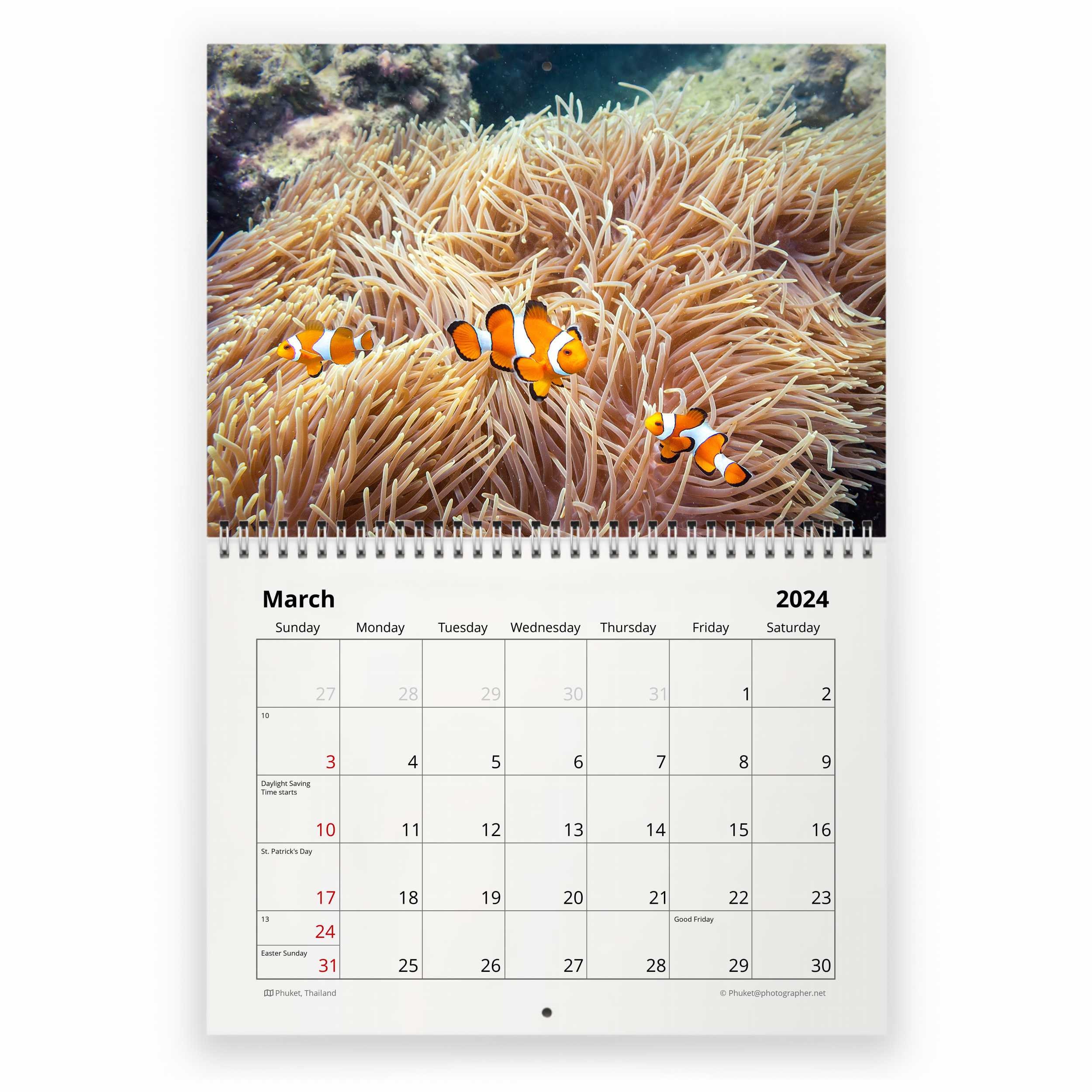 Diving 2024 Wall Calendar sold by Bored Marisa | SKU 97159789 | 50% OFF ...