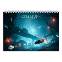 Wall Calendar, 2026 Cyberpunk Futuristic Appointment Planner, Dystopian ...
