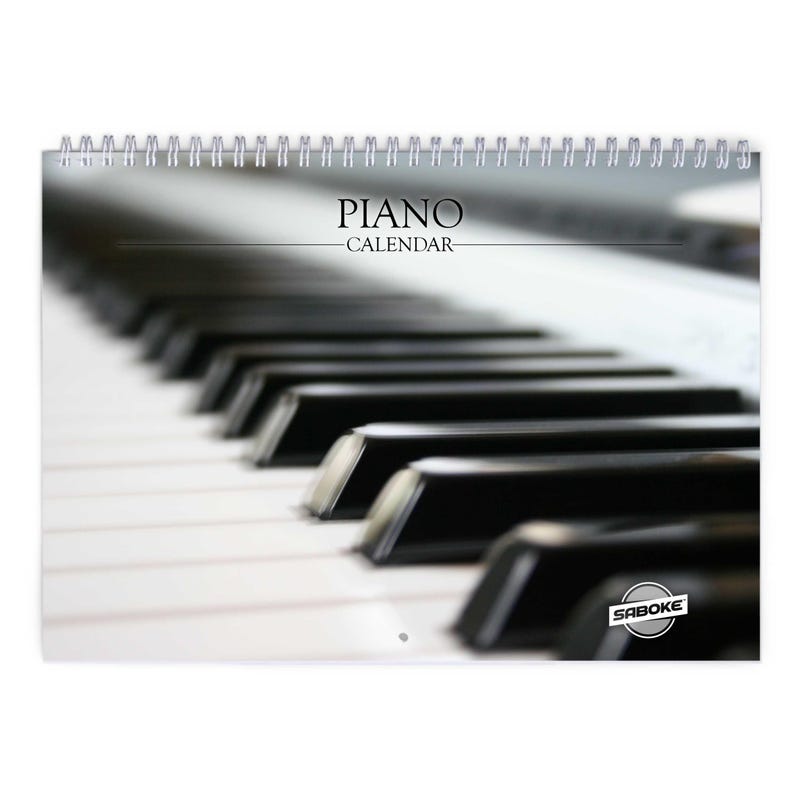 2026 Piano Wall Calendar - Etsy