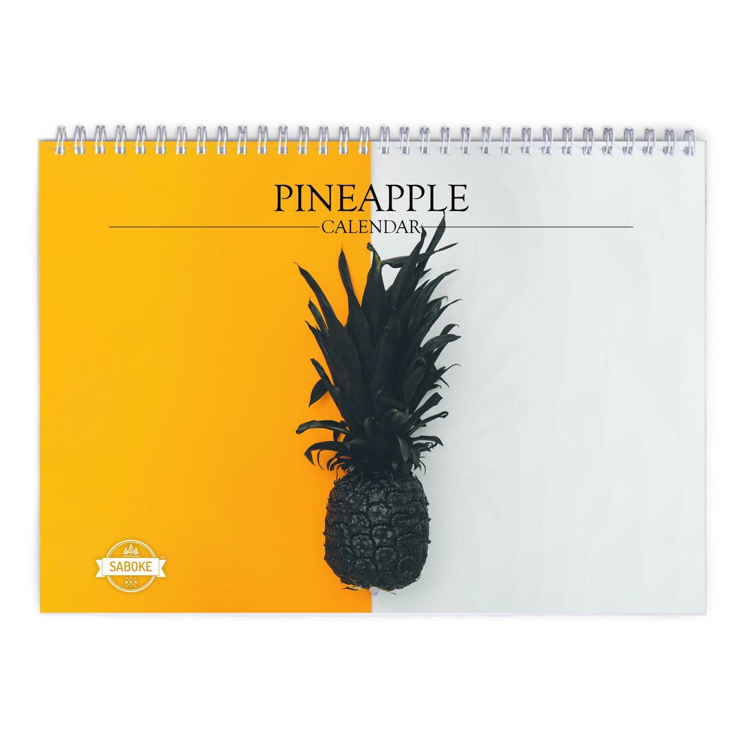 Pineapple 2025 Wall Calendar ID:W23090 - Etsy