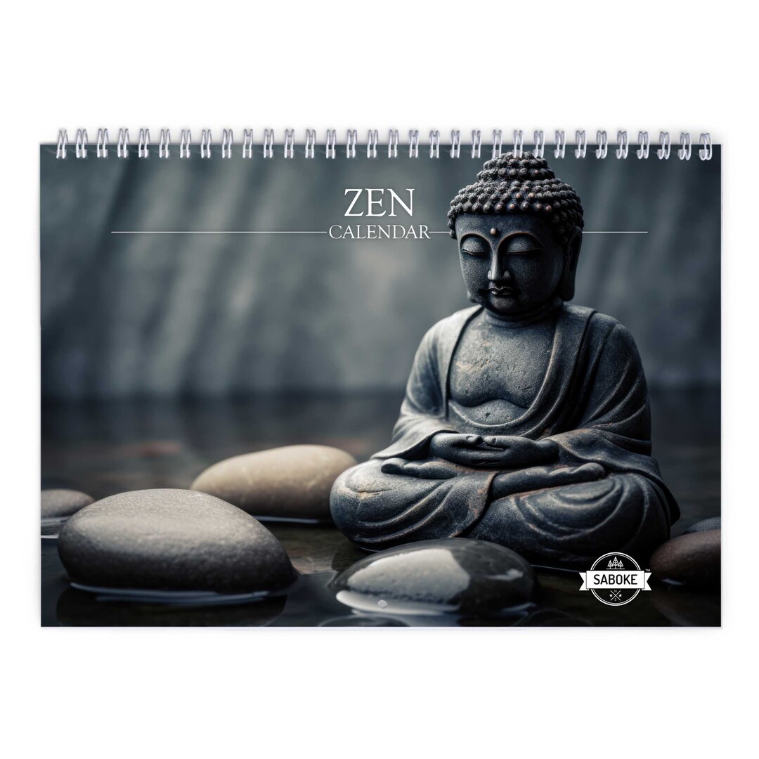 Zen 2024 Wall Calendar ID:W24103 - Etsy