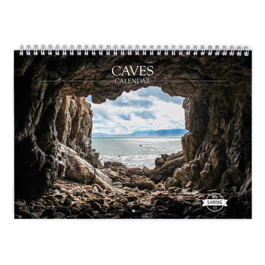 Caves 2025 Wall Calendar ID:W23084 - Etsy