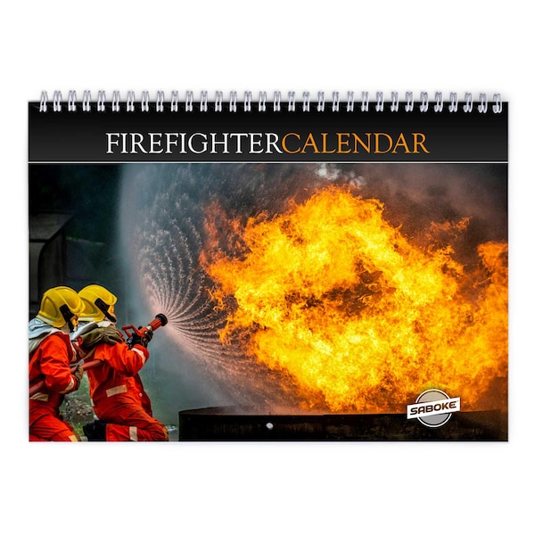 Personalized Fireman Calendar - Etsy