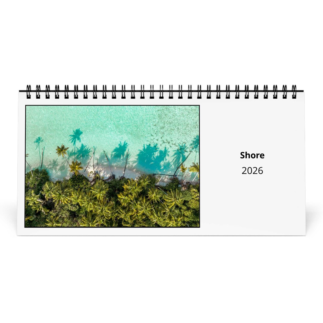 Shore 2026 Desk Calendar ID:L26062 - Etsy