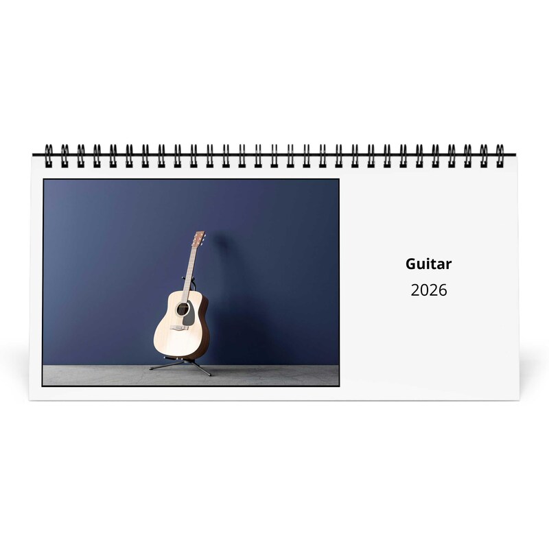 2026 Guitar Calendar - Etsy