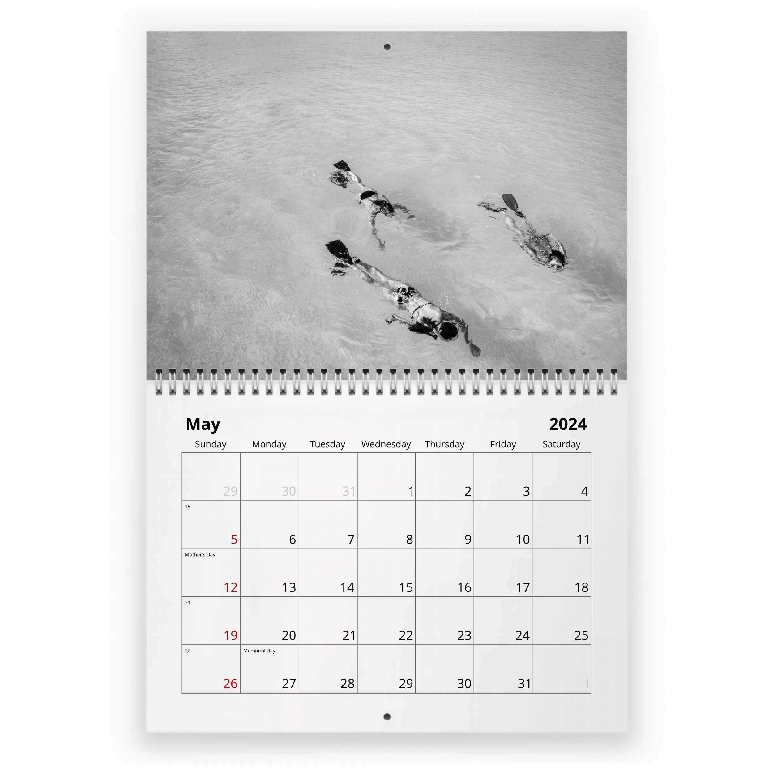 Swimming 2024 Wall Calendar sold by Jonathan Holt | SKU 608539 ...