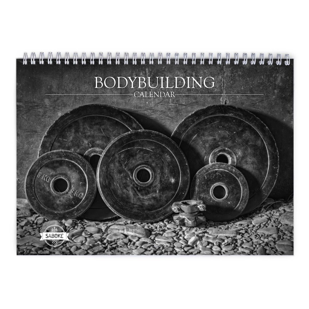 Bodybuilding 2024 Wall Calendar ID:W24105 - Etsy