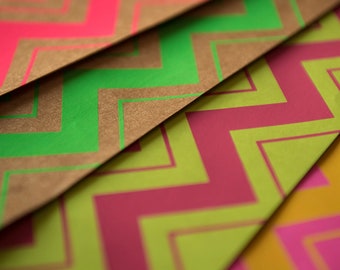 Neon Wrapping Paper - Etsy UK