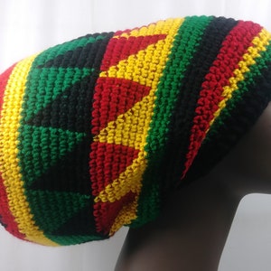 Crochet Rasta Crown Digital Pattern Dreadlock Rasta Hat - Etsy