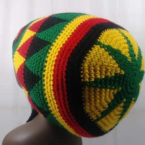 Crochet Rasta Crown Digital Pattern Dreadlock Rasta Hat - Etsy